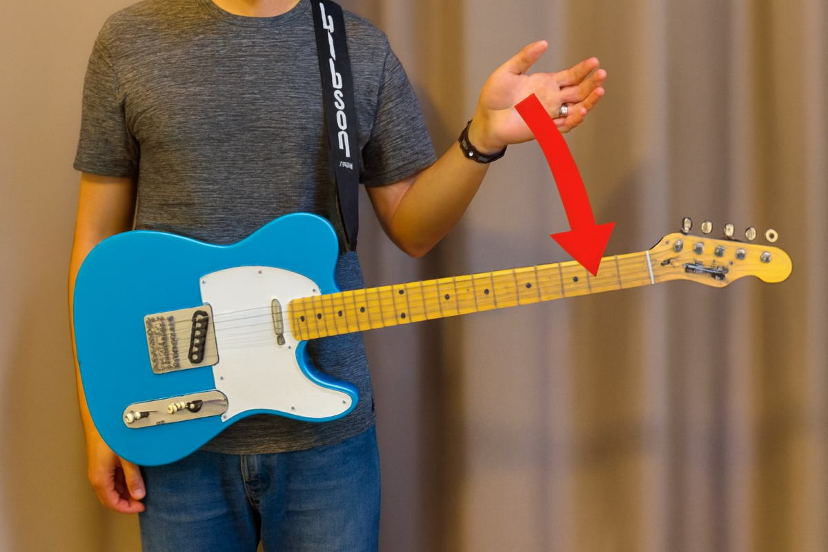 How to Solve Guitar Neck Dive with Smart Hardware Upgrades – Guyker