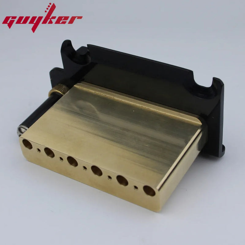 2-Point Fixed Tremolo Bridge 10.8mm Spacing Brass Block | Guyker
