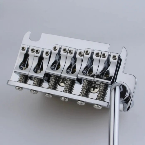 2-Point Fixed Tremolo Bridge 10.8mm Spacing Brass Block | Guyker