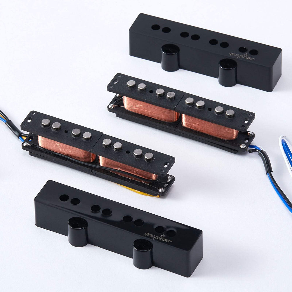 Guyker Vintage Alnico JB Bass Pickup Set for 4-String Jazz Bass