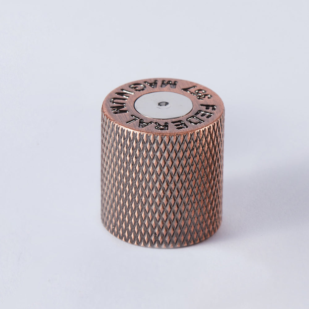 Flat Top Bronze/Antique Brass Bullet Case Control Knobs Dia. 6mm for ...