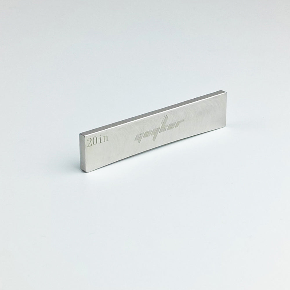 Fret Press Inserts 304 Stainless Steel Fingerboard Radius Inserts | Guyker
