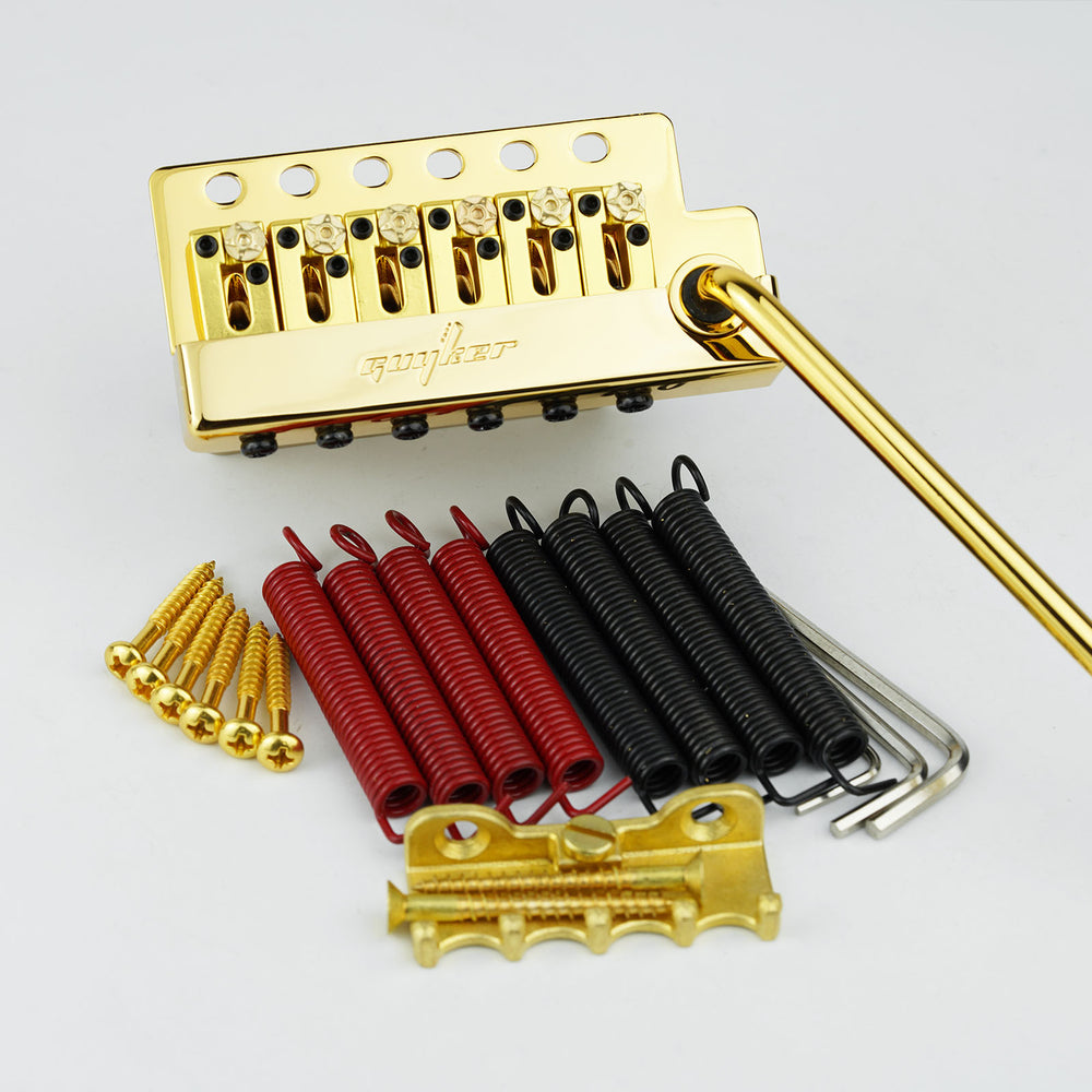 Guitar Tremolo Bridge 10.8mm String Spacing Locking Saddles | Guyker