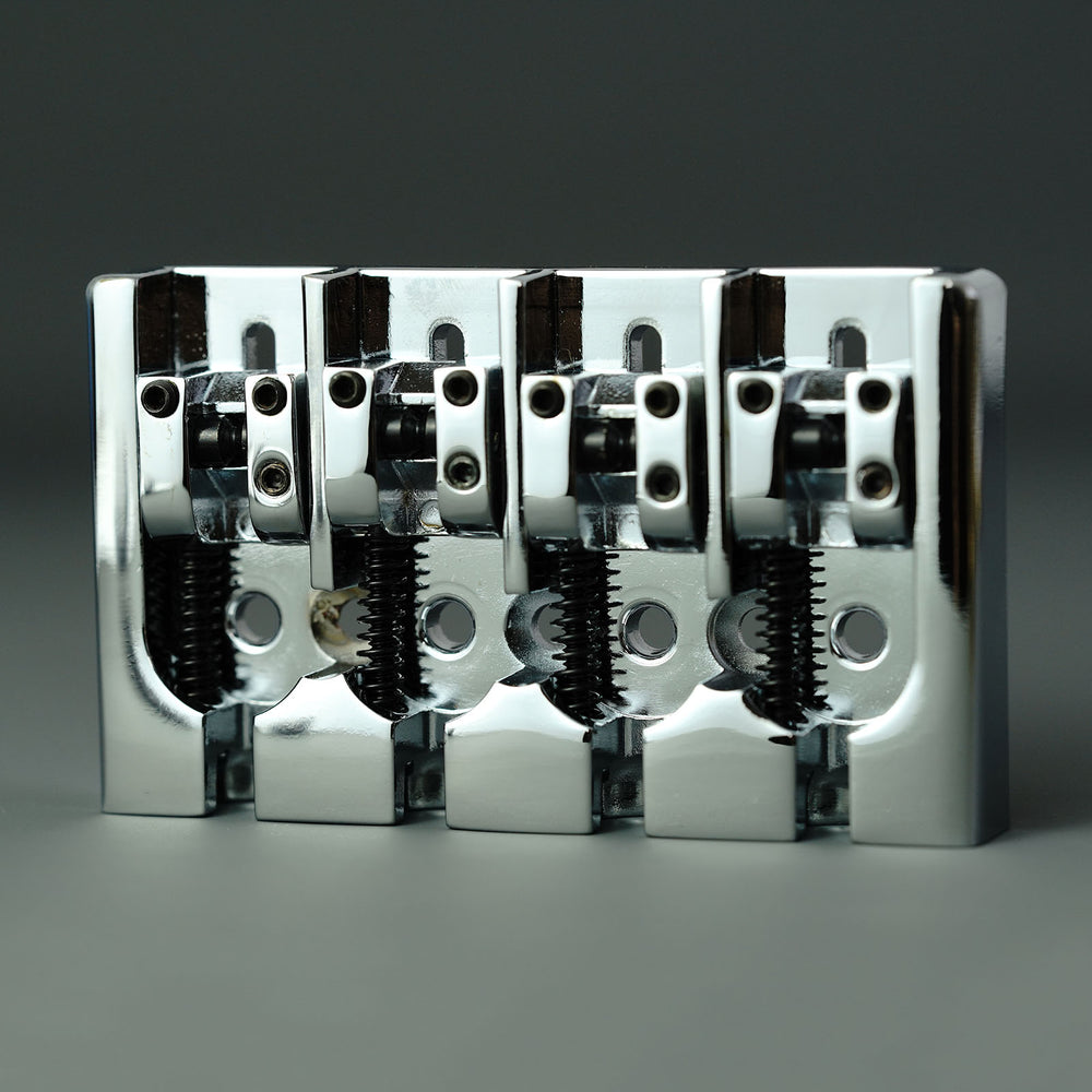 Guyker GB407 4 String Bass Zinc Alloy Bridge