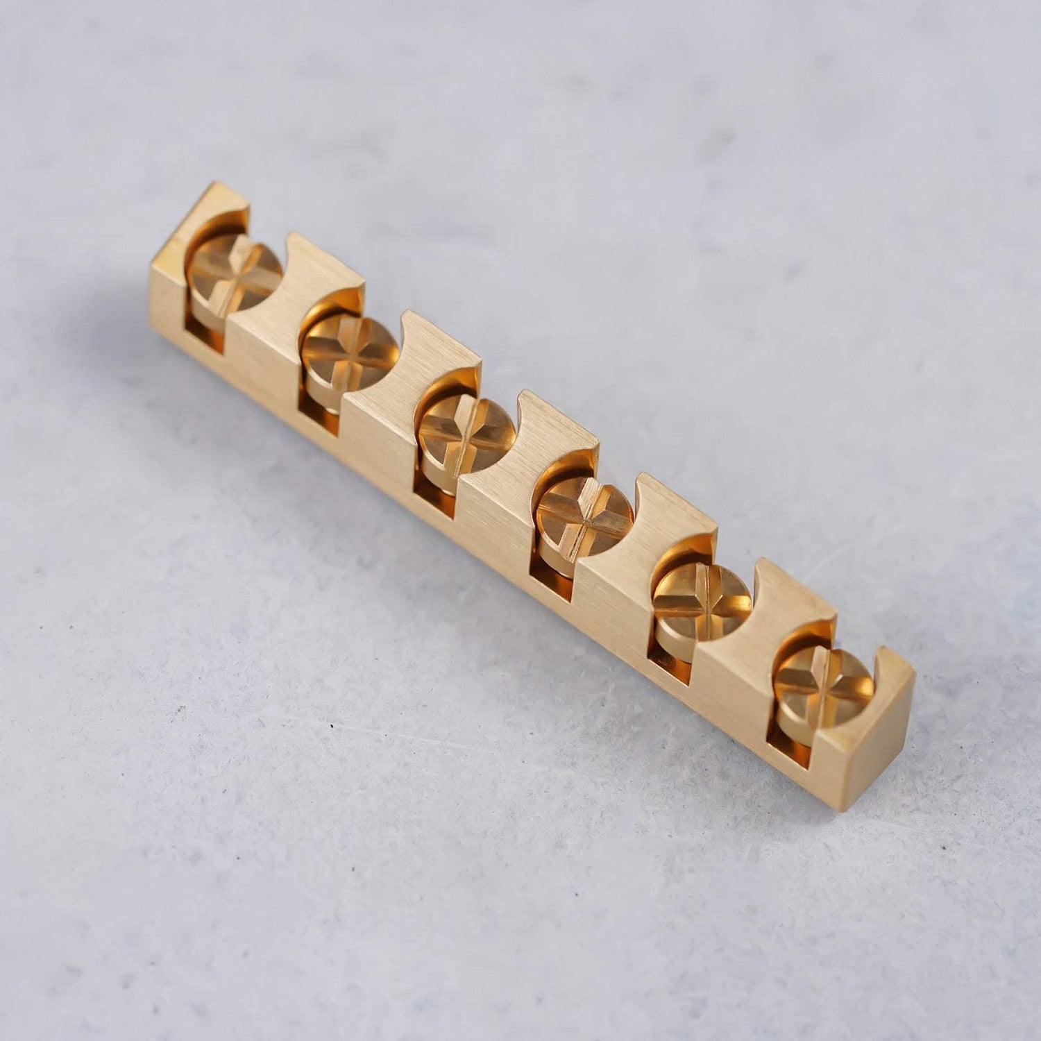 Guyker Height Curved Adjustable Bell Brass Guitar Nut for ST/TL Electr