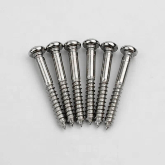 Guyker Notched Mounting Screws for Tremolo Bridge Saddles 6 PCS