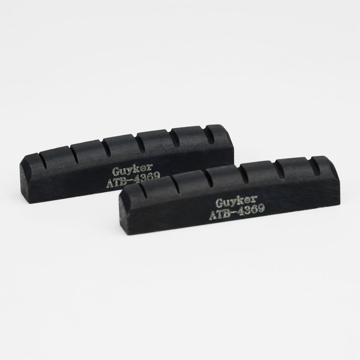 Guyker Black Bone Guitar Nut Flat Bottom & Pre-Slotted for Acoustic Guitar