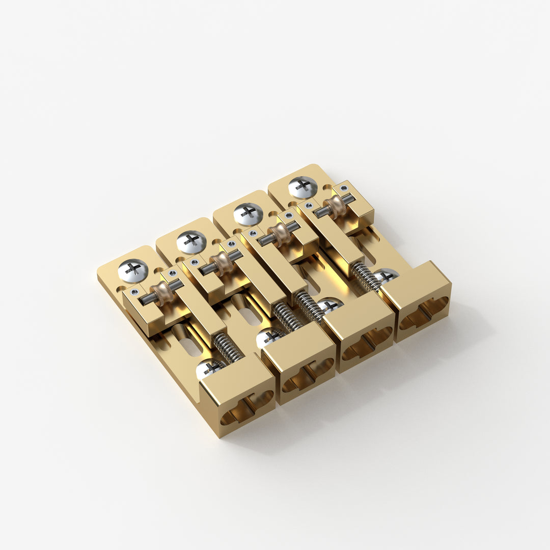 Premium Bass Bridges | Guyker | Upgrade Your Bass Guitar's Sustain