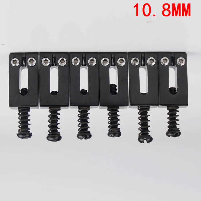 Brass Bridge Saddles For Fender Strat & Tele Electric Guitar