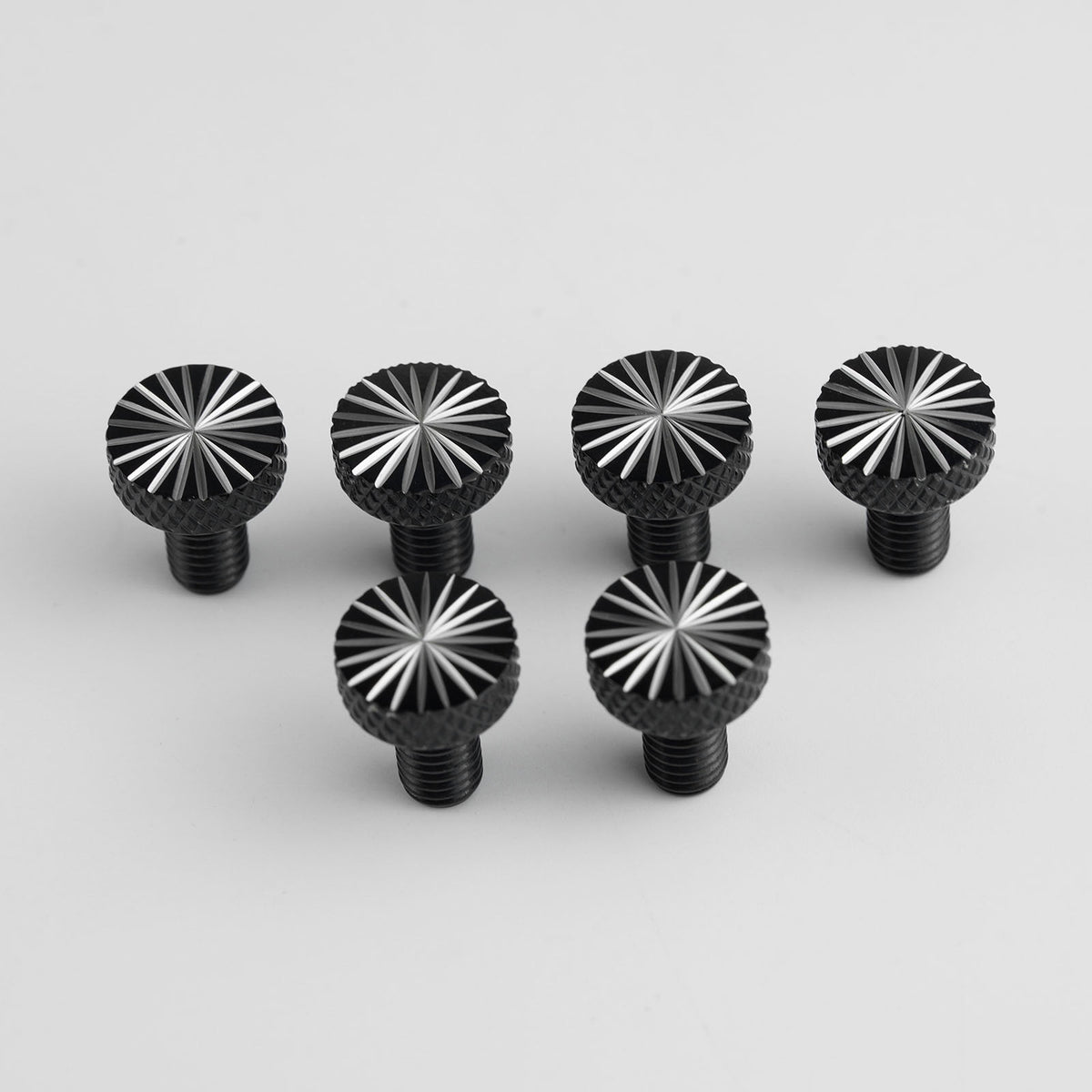 Starburst Pattern Saddle Fine Tuning Screws Set for Floyd Rose Tremolo ...