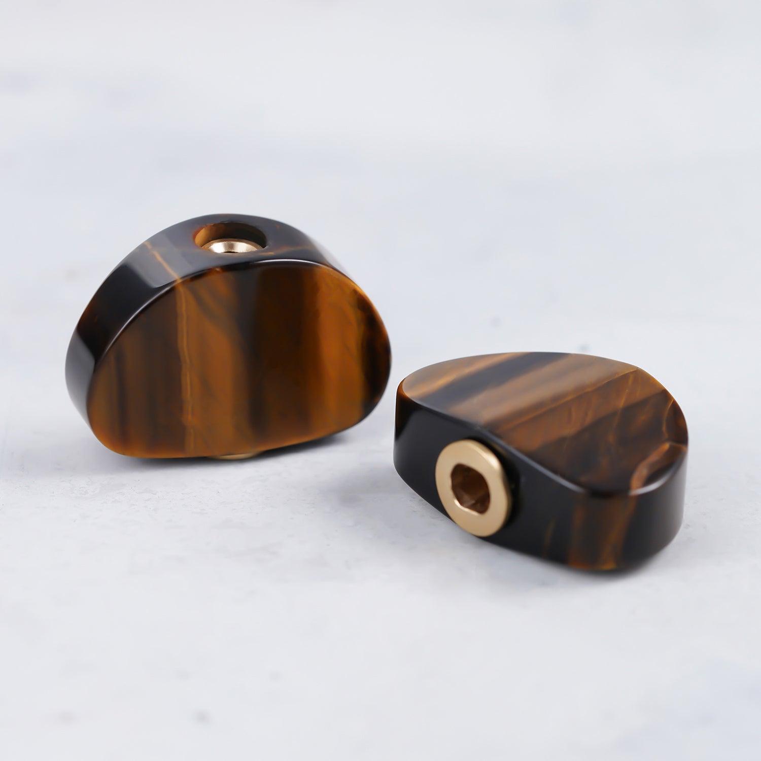 Guyker TB-008 Guyker Tuning Peg Buttons Brown for 3R3L Tuners