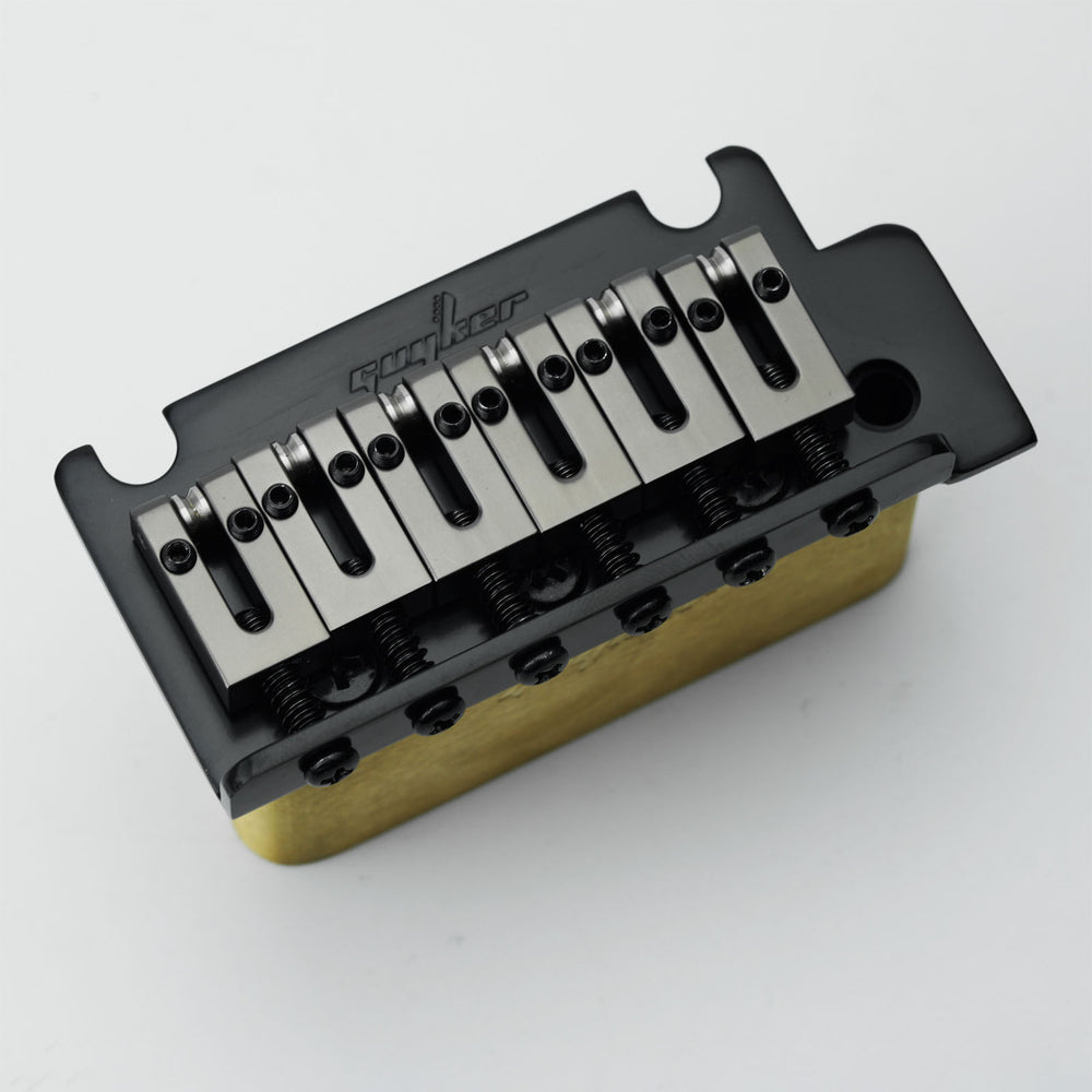Tremolo Bridge Vintage Brass Saddles For ST 10.5mm String Space | Guyker
