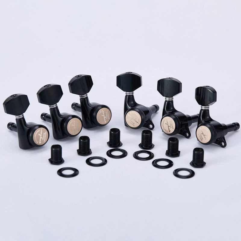 GUYKER Black Guitar Locking Tuners /Upgraded Version Electric Guitar