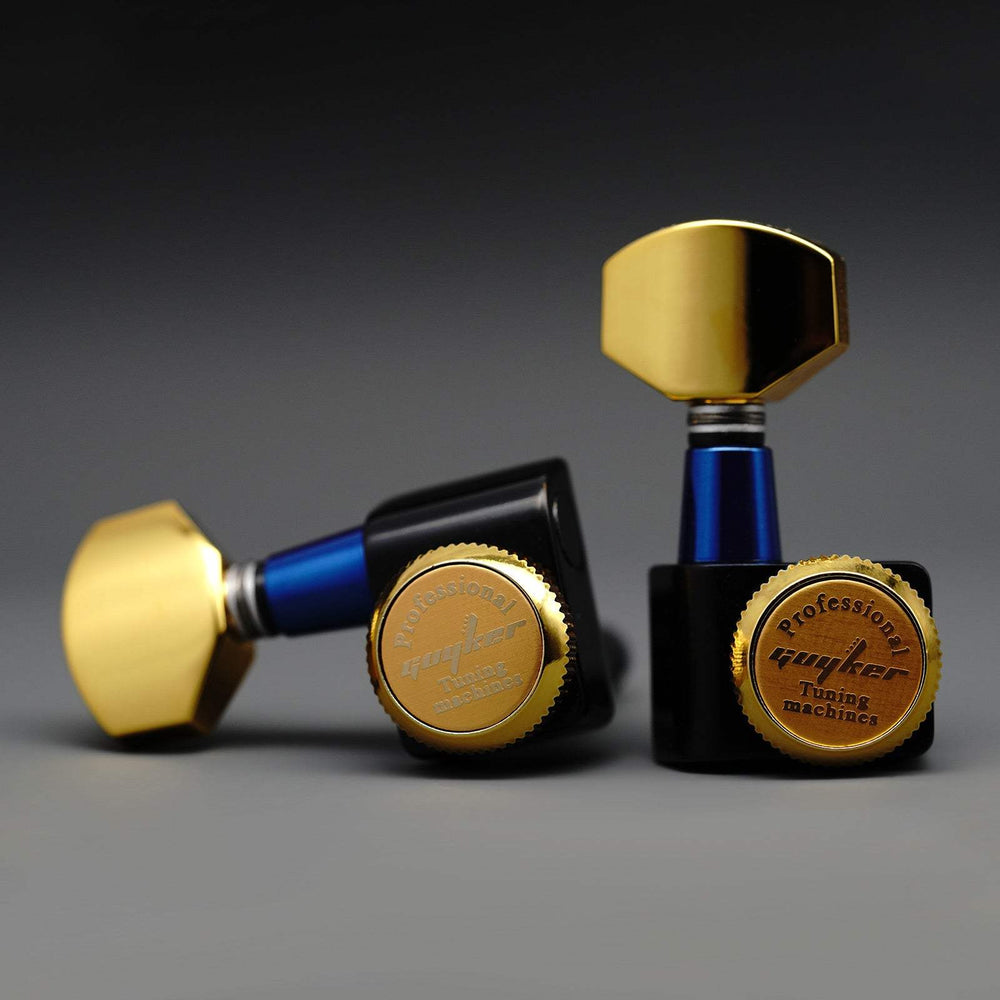 GUYKER 6R In-line No Screws Dopamine Color Locking Tuning Key Pegs