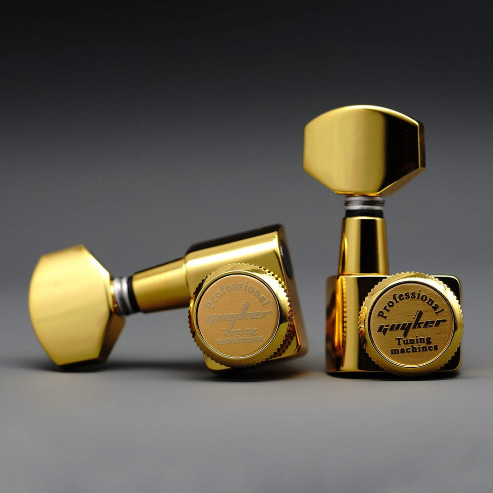 Guitar Bass Locking Tuners by Guyker | Easily Adjust String Tension