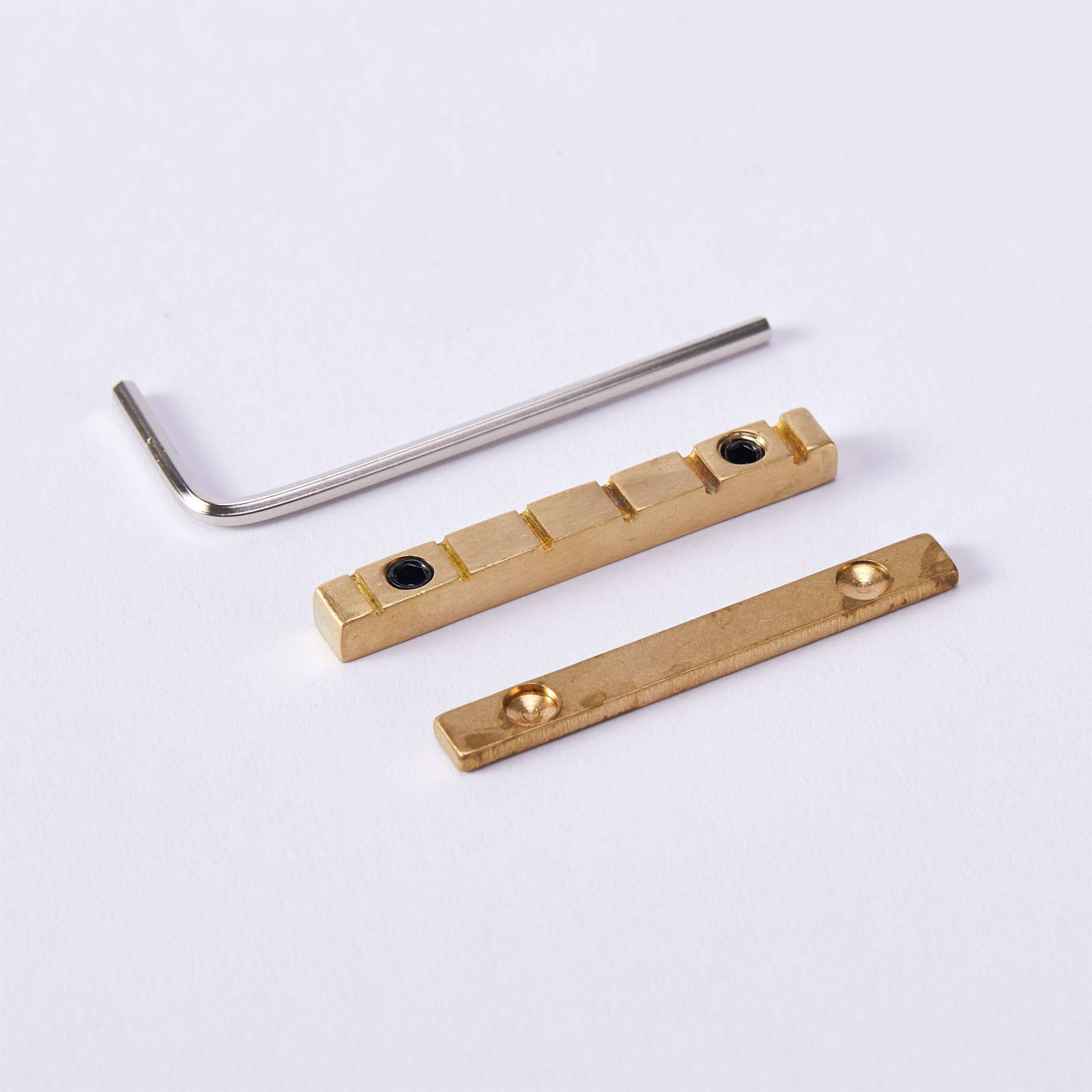Guyker Adjustable Bell Brass Nut for LP & ST Electric Guitars